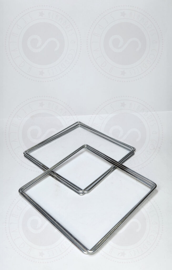 Cuadrado Alambre Galvanizado BWG 10 - Cordalam